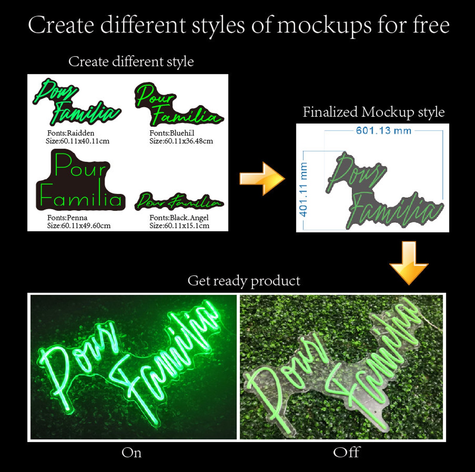 Dual Color LED Neon Sign Custom Neon Sign for Store Home | Etsy