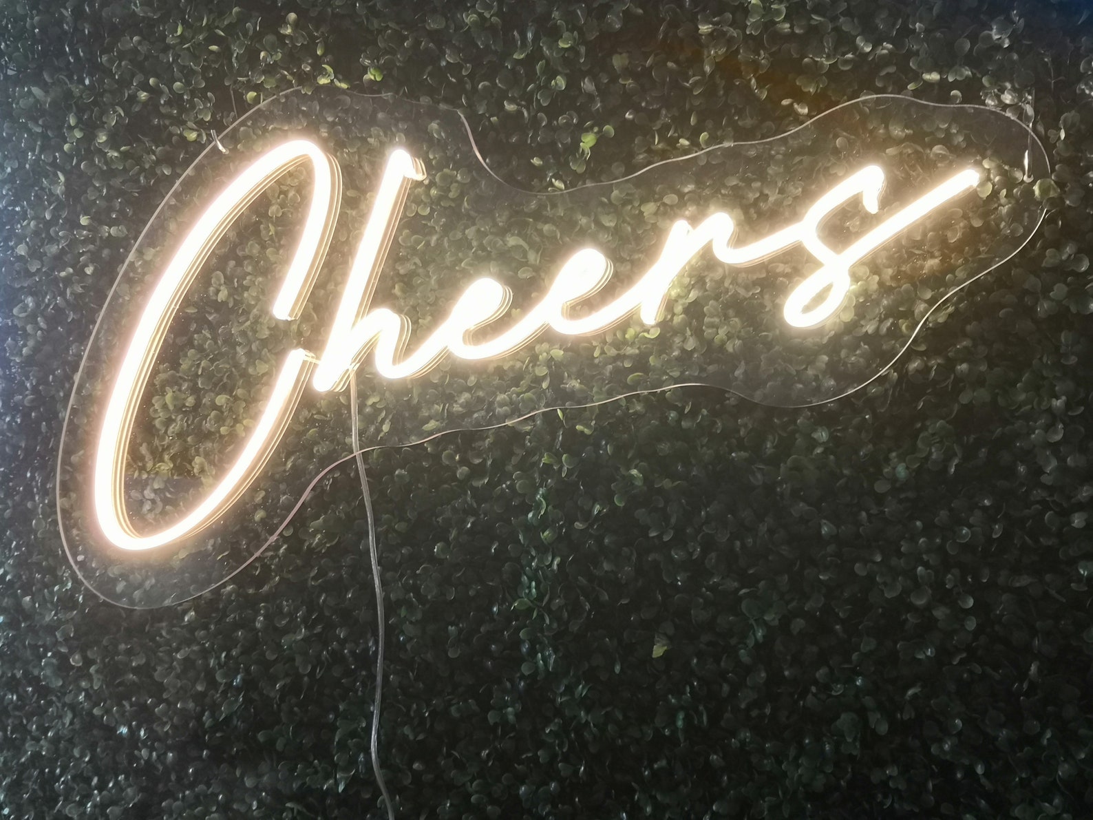 Cheers Neon Sign Neon Sign for Wall Decor Kid Room Bar Party - Etsy