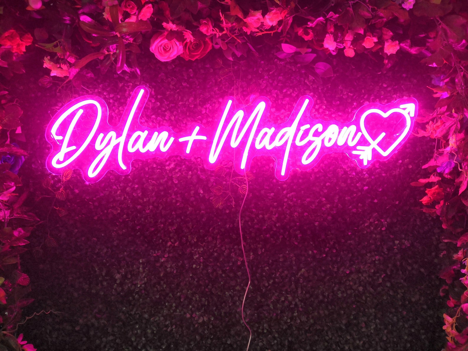 Texas Neon Sign Neon Sign LED Light for Wedding Name Room | Etsy