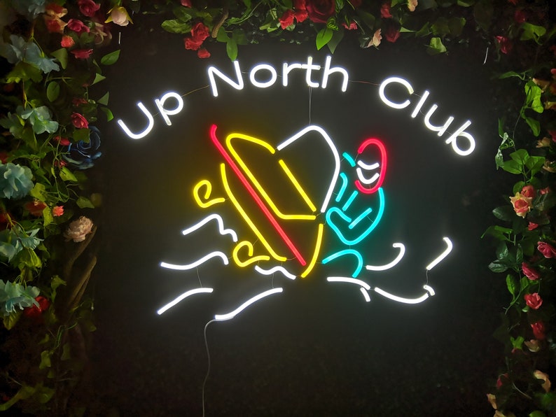Weed Neon Sign Handmade LED Neon Sign Leaf LED Sign Bar - Etsy