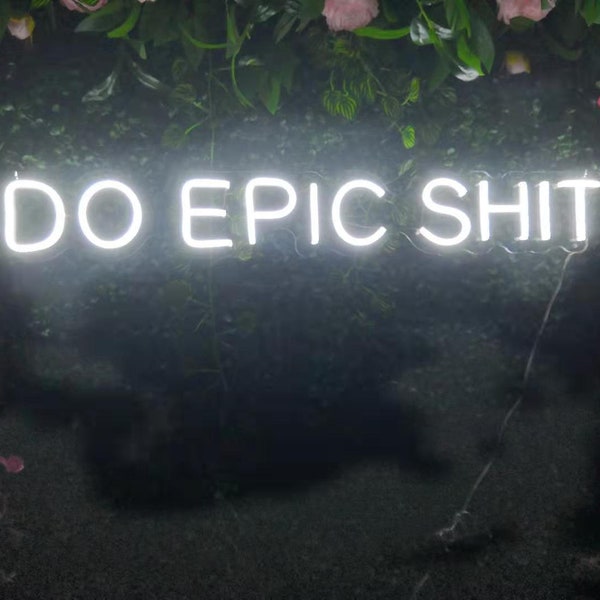 Do Epic Shit Wall Art - Etsy