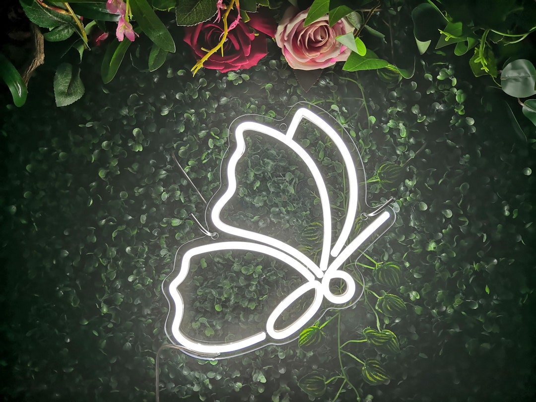 Butterfly Light Sign, Butterfly Neon Light, Butterfly Led Light ...