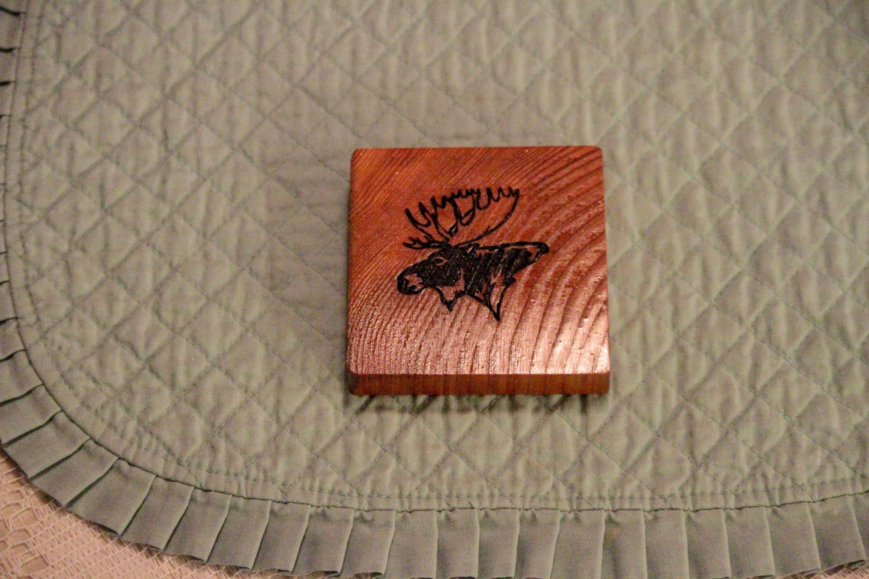 Four piece Wooden coaster set. redwood coasters small gifts - Etsy.de