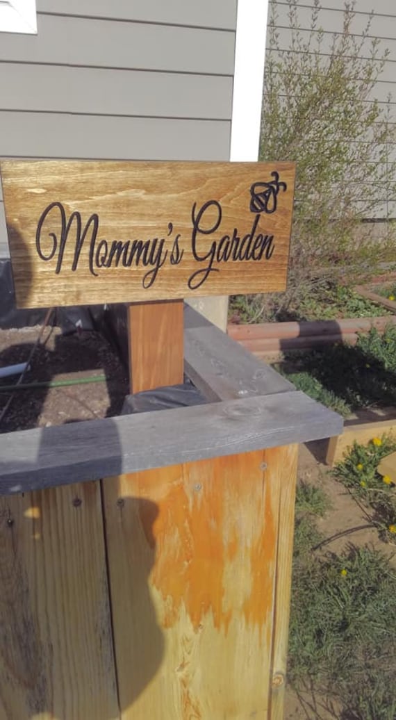 Garden Bed Signs