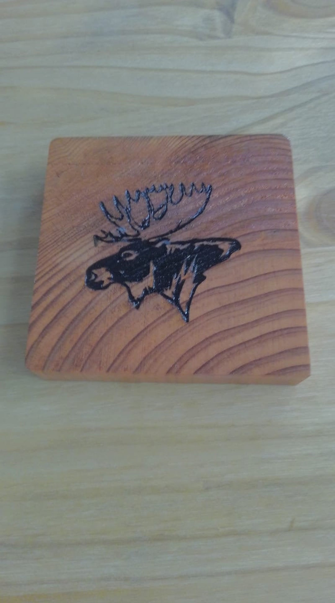 Four piece Wooden coaster set. redwood coasters small gifts - Etsy.de