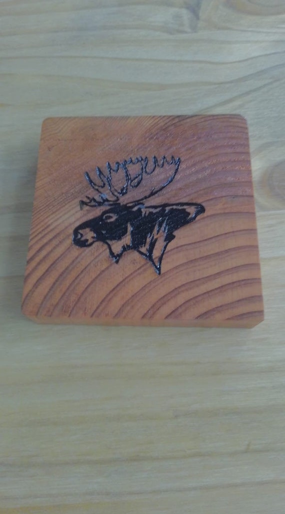 Four piece Wooden coaster set. redwood coasters small gifts | Etsy