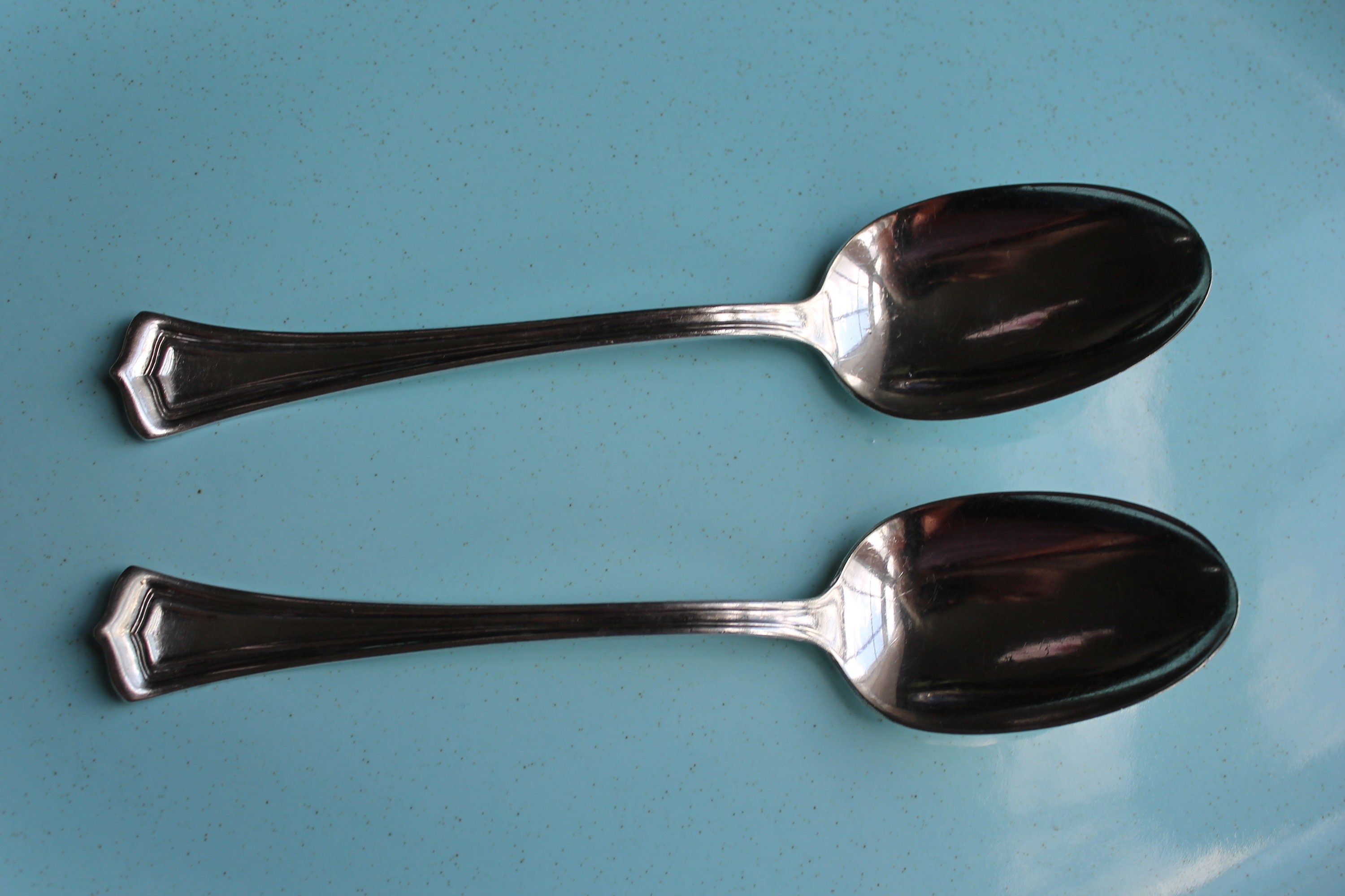 Pair of Vintage Rogers Silver-plate Serving Spoons - Etsy