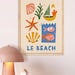 Cute Beach Themed Digital Poster - Printable, Perfect for Nursery and ...