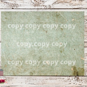 Blank Printable Junk Journal Page, Green Distressed Journal Sheet ...