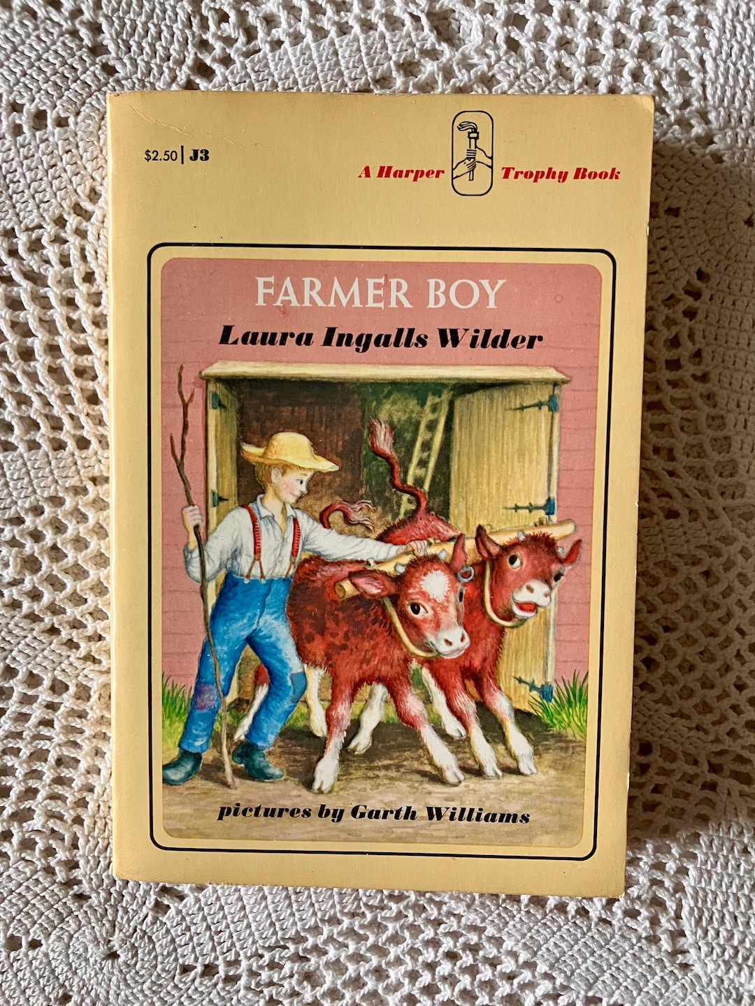 Farmer Boy by Laura Ingalls Wilder: 1971 Harper Trophy Edition - Etsy