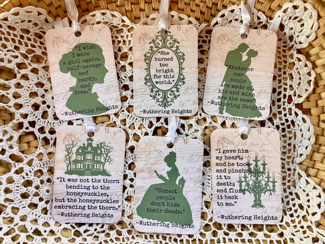 Wuthering Heights Bookmarks, Emily Brontë, Wuthering Heights Quotes ...