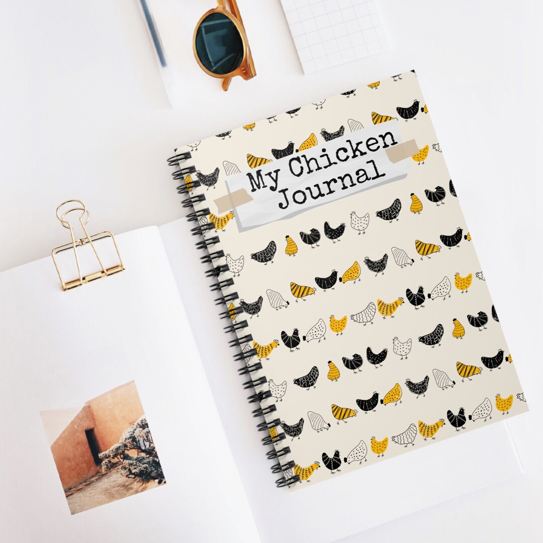 My Chicken Journal Chicken Notebook Chicken Journal - Etsy