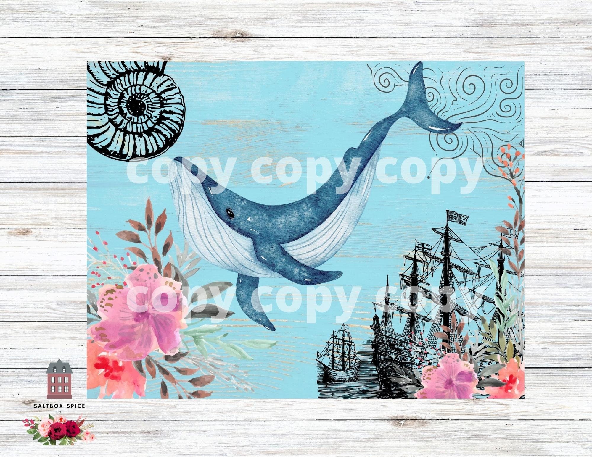 Whimsical Ocean Journal Pages, Mermaid Nautical Sea Junk Journal ...