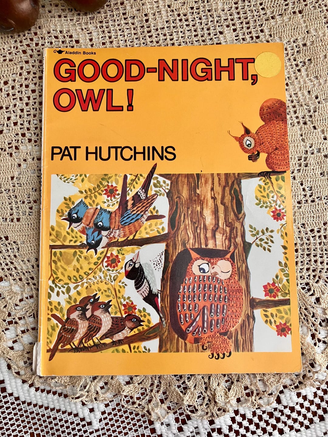 1990 Good-night, Owl! by Pat Hutchins, Vintage Aladdin Paperback ...