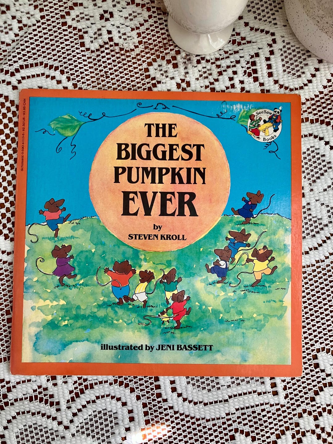 Vintage 1984 the Biggest Pumpkin Ever by Steven Kroll - Etsy