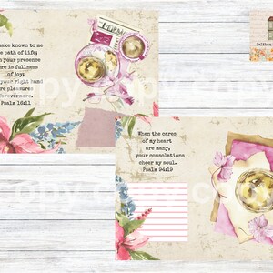 Bible Journaling, Printable Scripture Journal, Scriptures on Joy ...