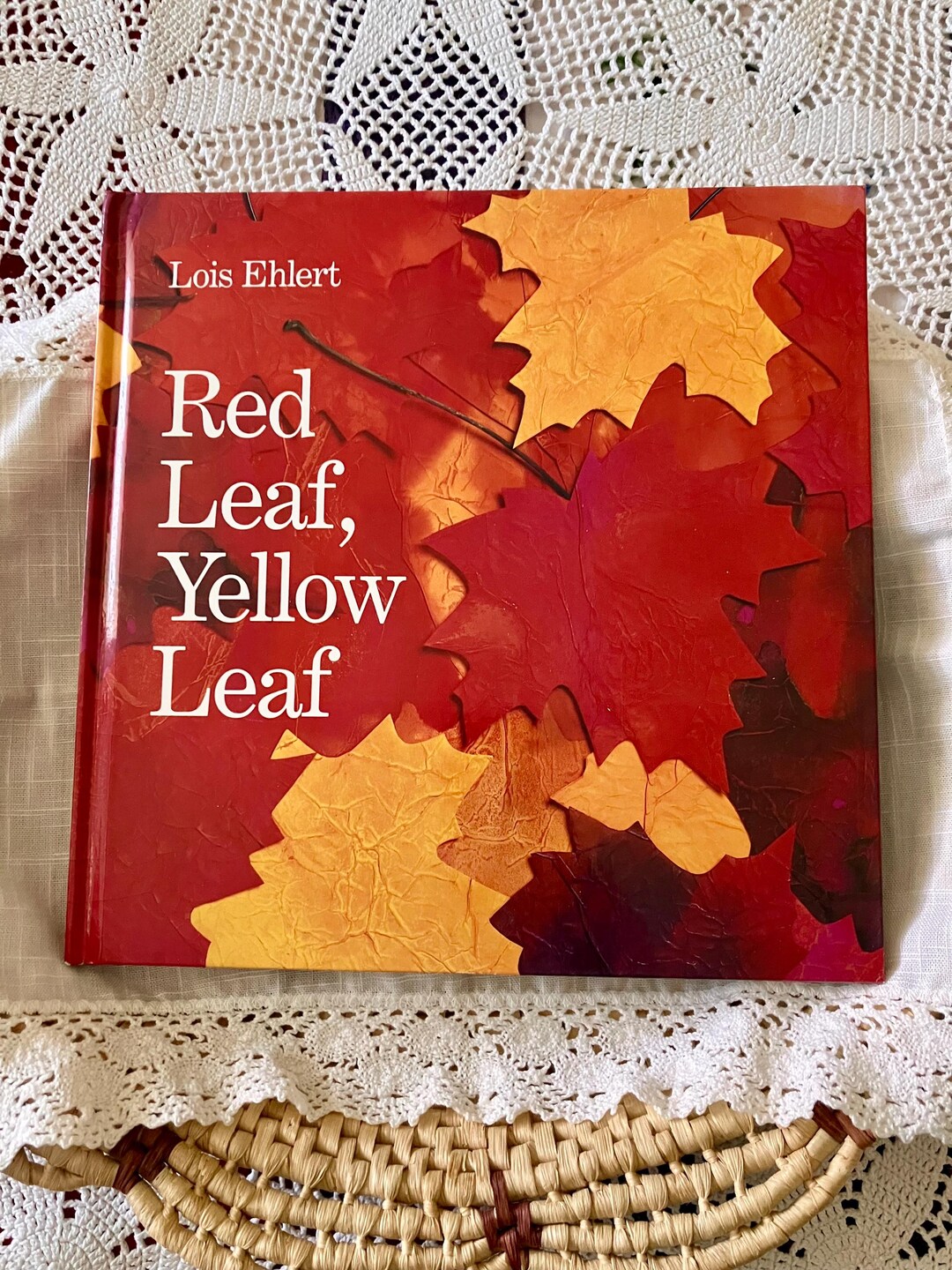 1991 Red Leaf, Yellow Leaf by Lois Ehlert, Fall Children’s Book, Autumn ...