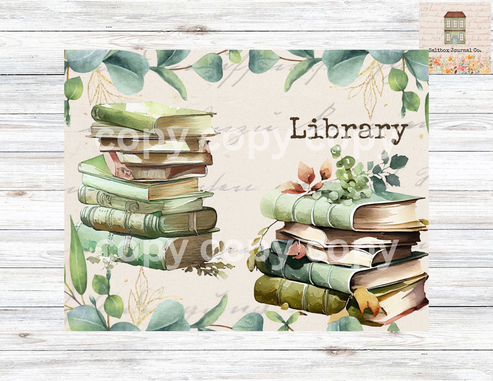 Moody Library Journal Pages, Printable Junk Journal Kit, Printable Junk ...