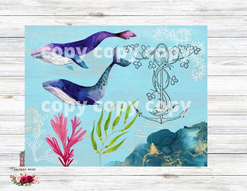 Whimsical Ocean Journal Pages, Mermaid Nautical Sea Junk Journal ...