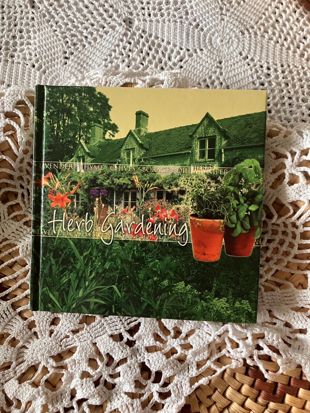 Vintage Herb Gardening Booklet: 2003 Hardcover Guide - Etsy