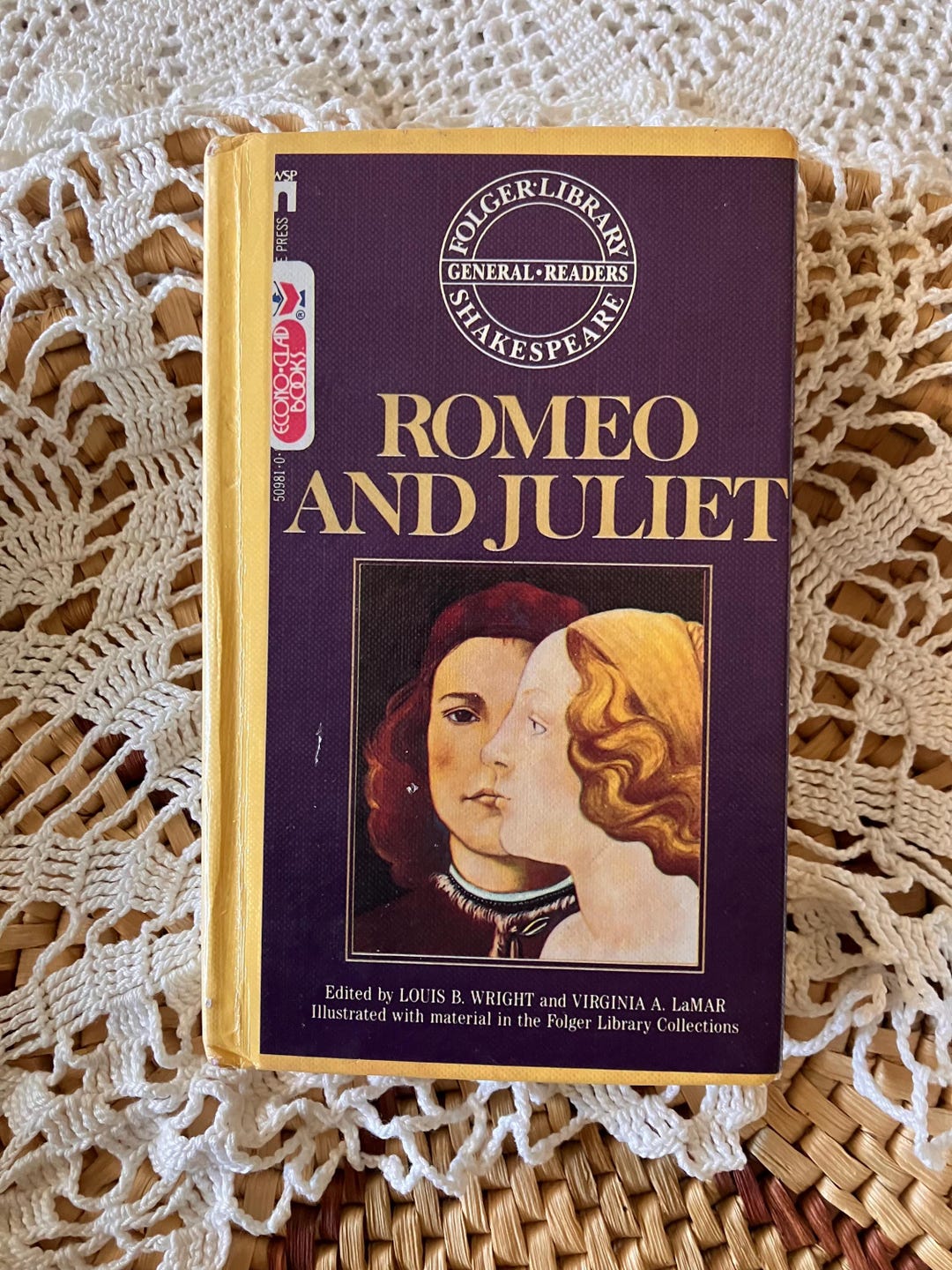 Vintage 1968, Romeo and Juliet, Folger Library Shakespeare, General ...