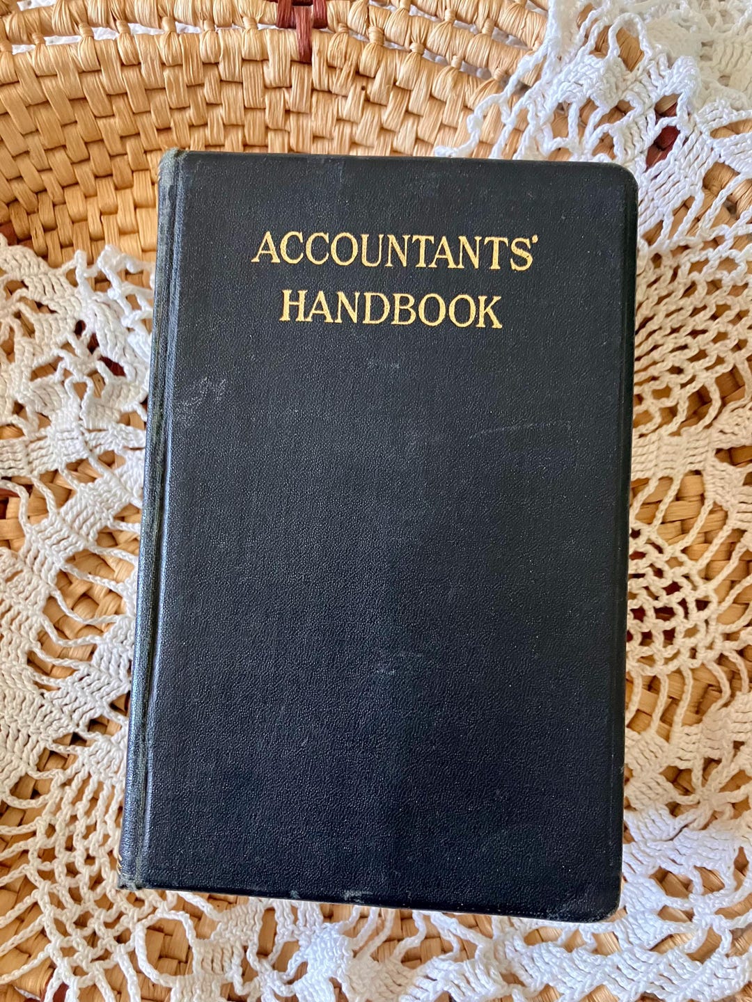 Antique 1923, Accountants' Handbook, E A Saliers, Editor, Ronald ...