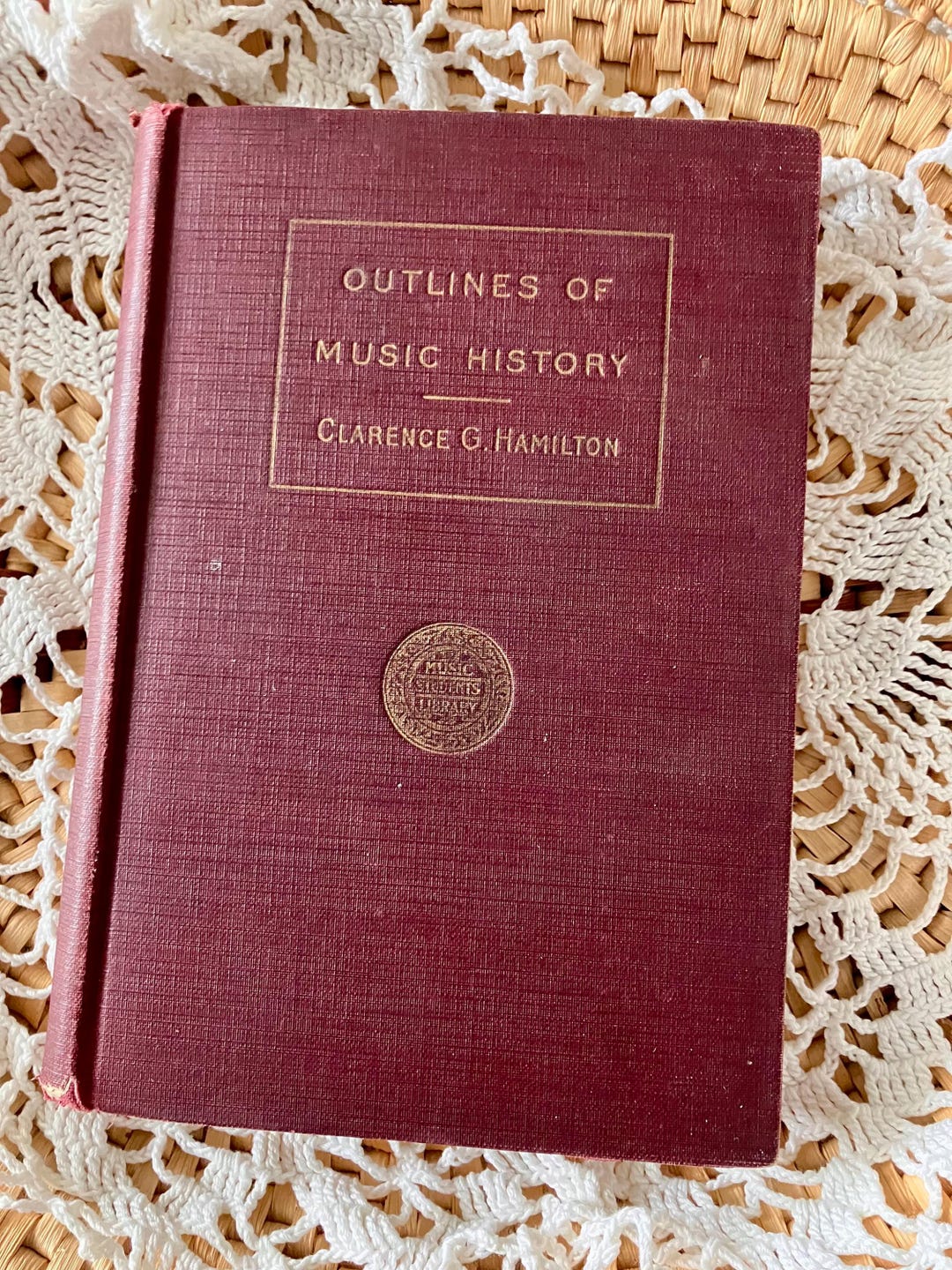 Antique 1924, Outlines of Music History, Clarence G Hamilton, Music ...