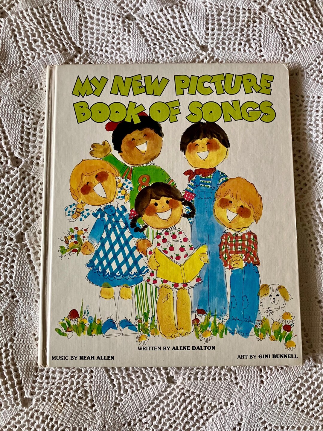 Vintage Kids Songbook: 1979 Illustrated Music Book - Etsy