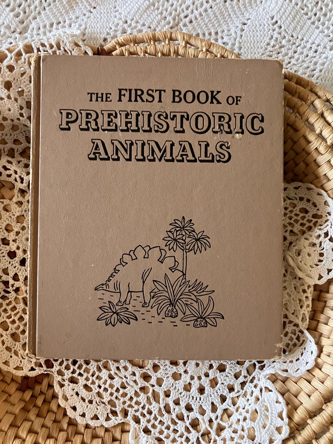 Vintage 1954, the First Book of Prehistoric Animals, Children's ...