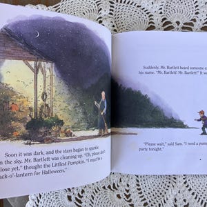 Vintage Halloween Children’s Book: the Littlest Pumpkin, First Edition ...