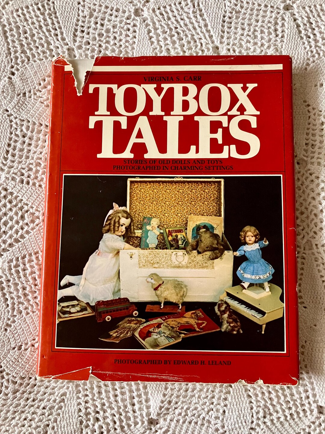 1982 Book, Signed by Author, Toybox Tales Stories of Old Dolls and Toys ...