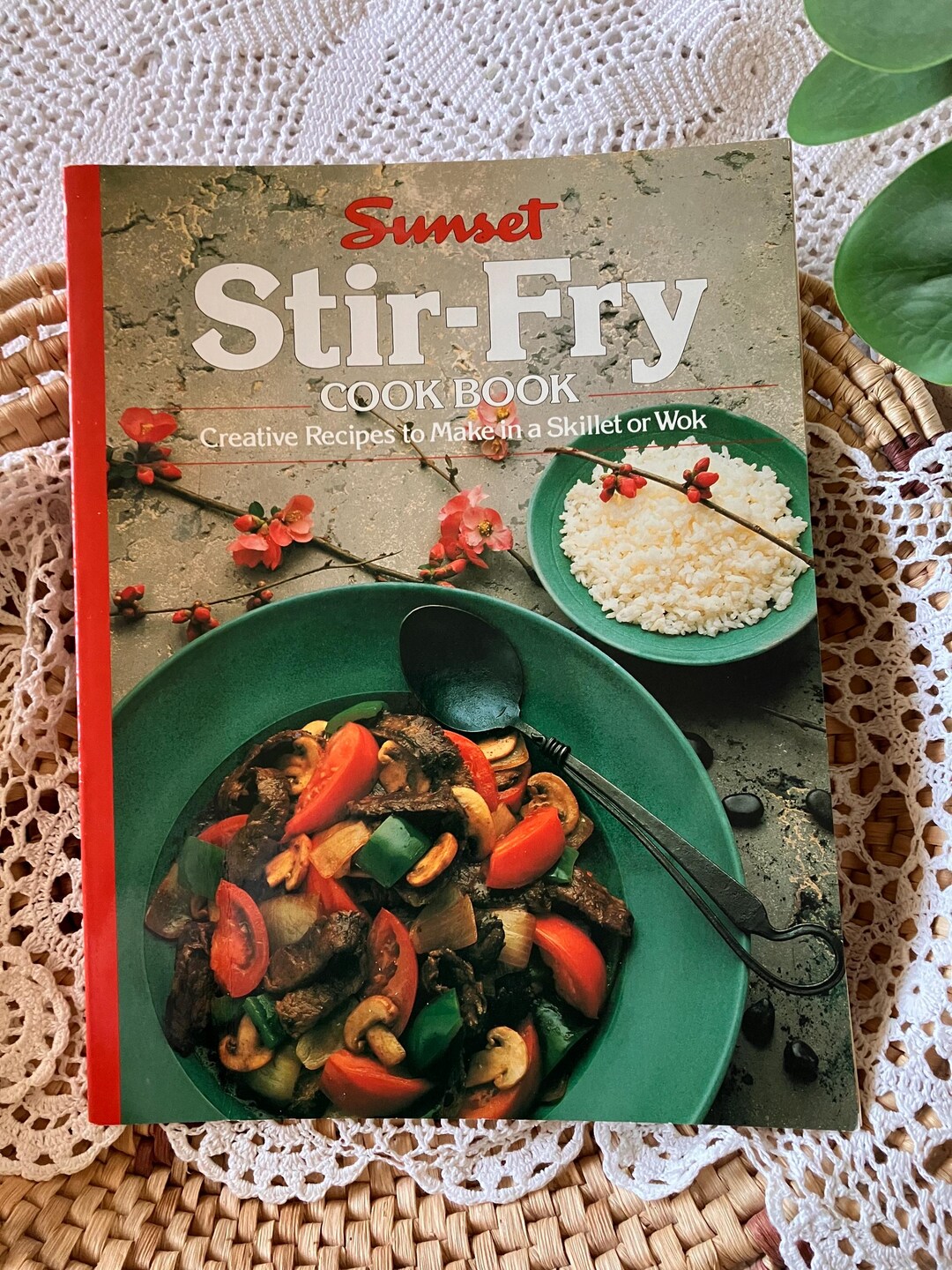 Vintage 1988 Stir-fry Cookbook: Sunset Publishing, Asian Recipes - Etsy