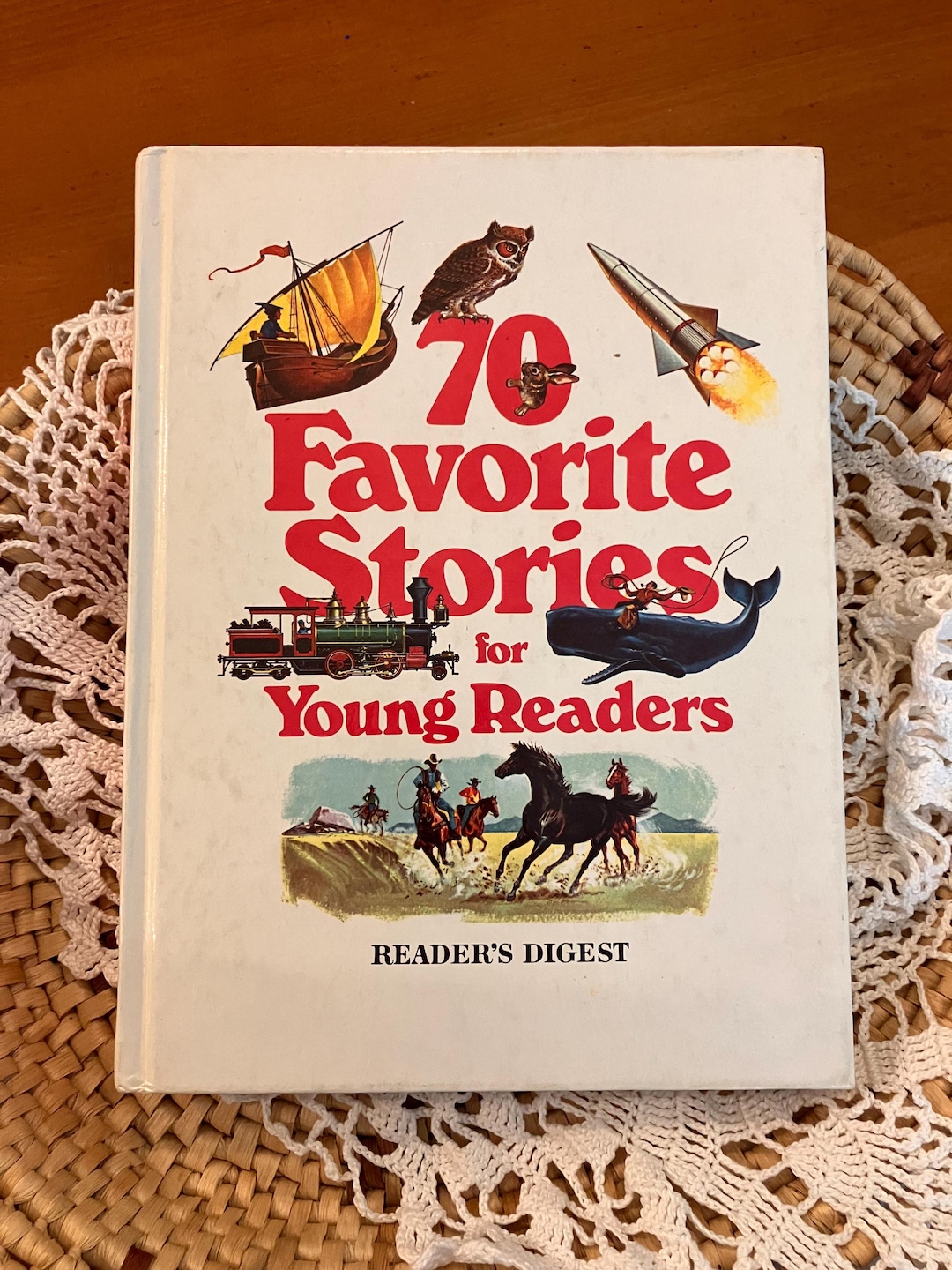 Vintage 1976 Reader's Digest 70 Favorite Stories for Young Readers, Classic Children's Anthology ...