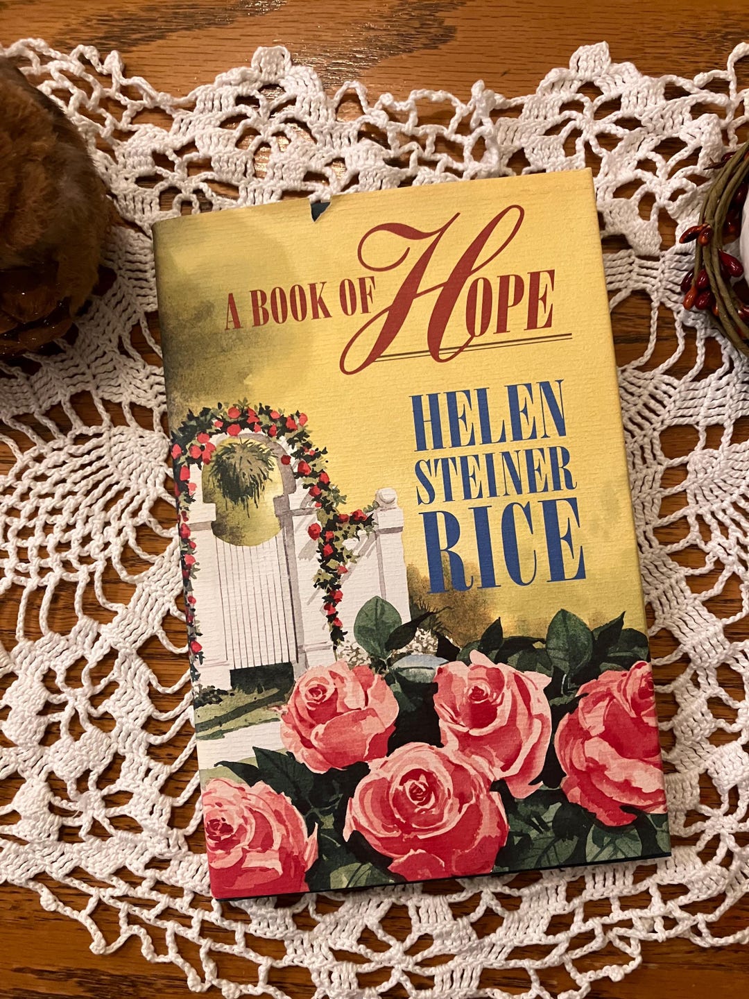Vintage 1998, A Book of Hope, Helen Steiner Rice, Poetry Book ...