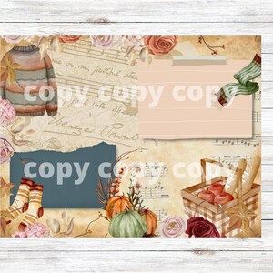 Country Pumpkin Journal Pages Fall Pumpkin Junk Journal - Etsy