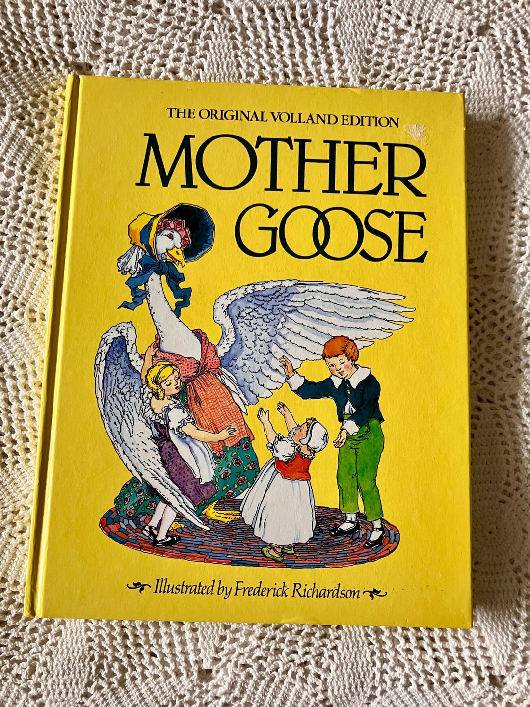 Vintage 1997 the Original Volland Edition Mother Goose, Illustrated by ...