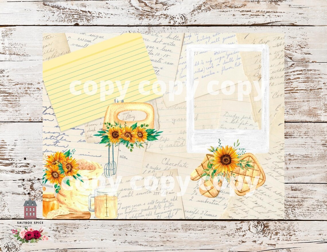 Cooking Memories With Mom Printable Journal, Mothers Day Gift, Project ...