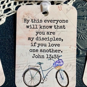 Lavender Scripture Cards, Scripture Hang Tags, Scripture Gift Tags ...