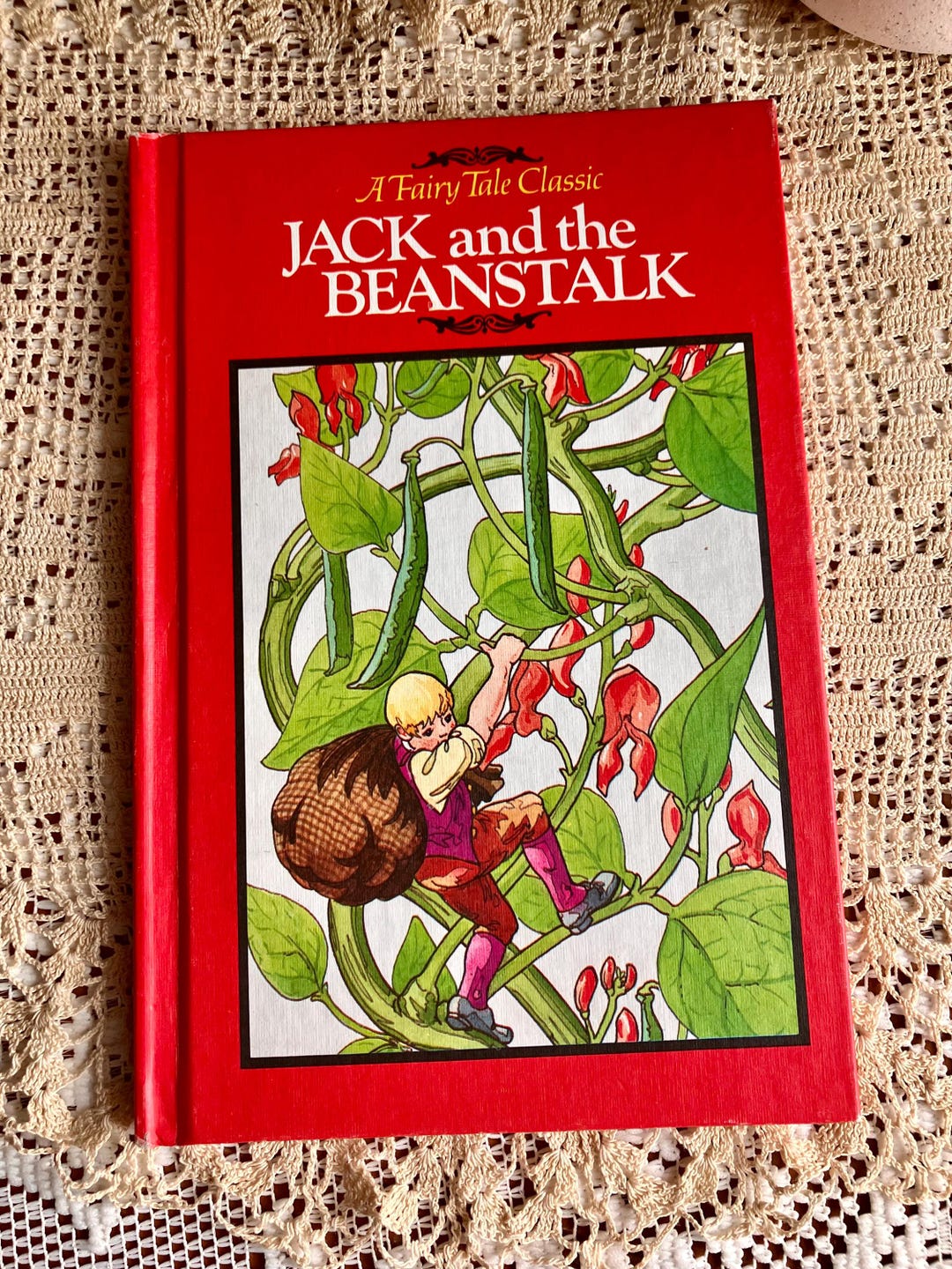 1982 Jack and the Beanstalk Illustrated by Brian Price Thomas - Etsy