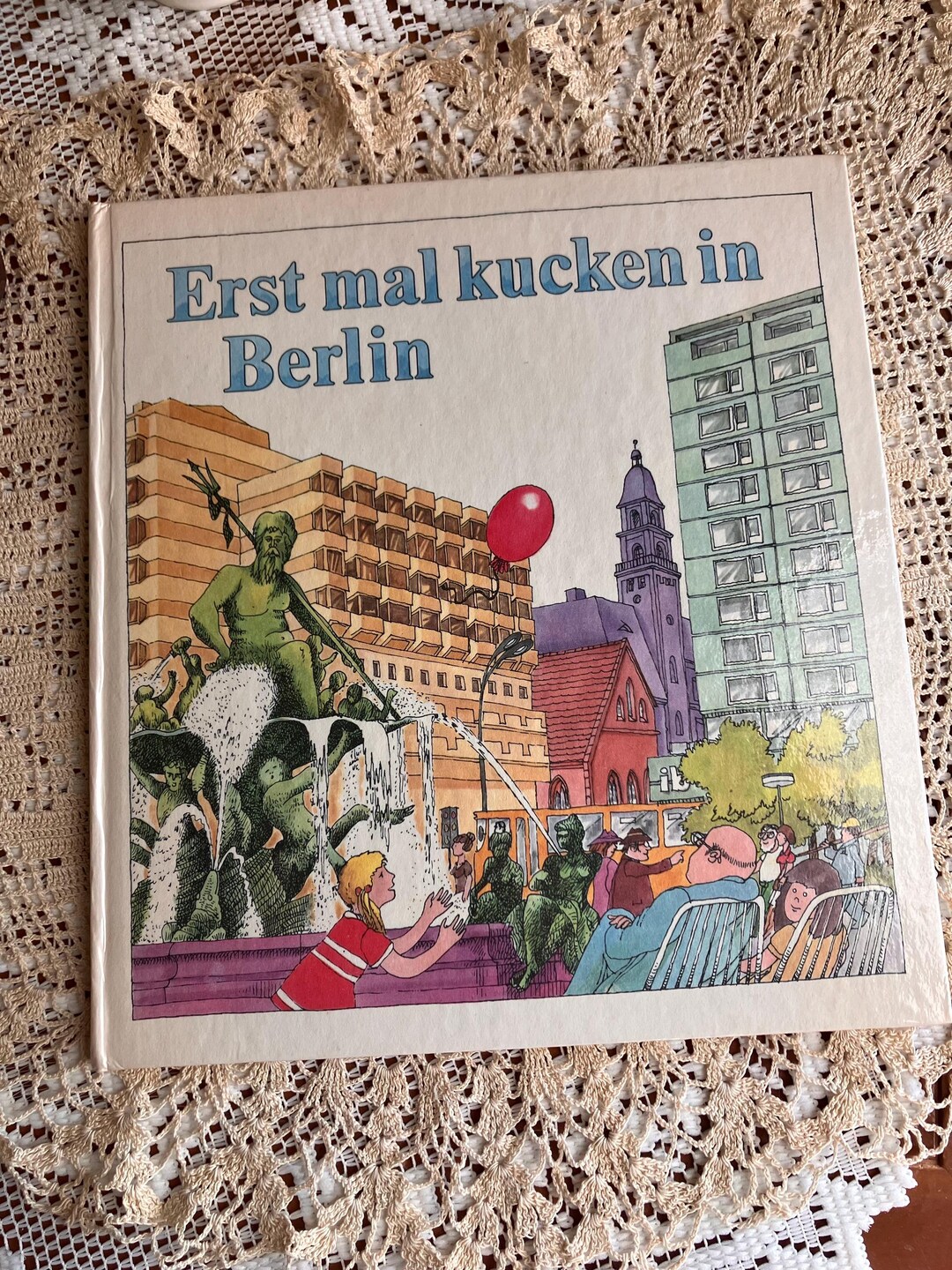 Vintage German Children's Book - 1987 East Berlin, Illustrated - Etsy