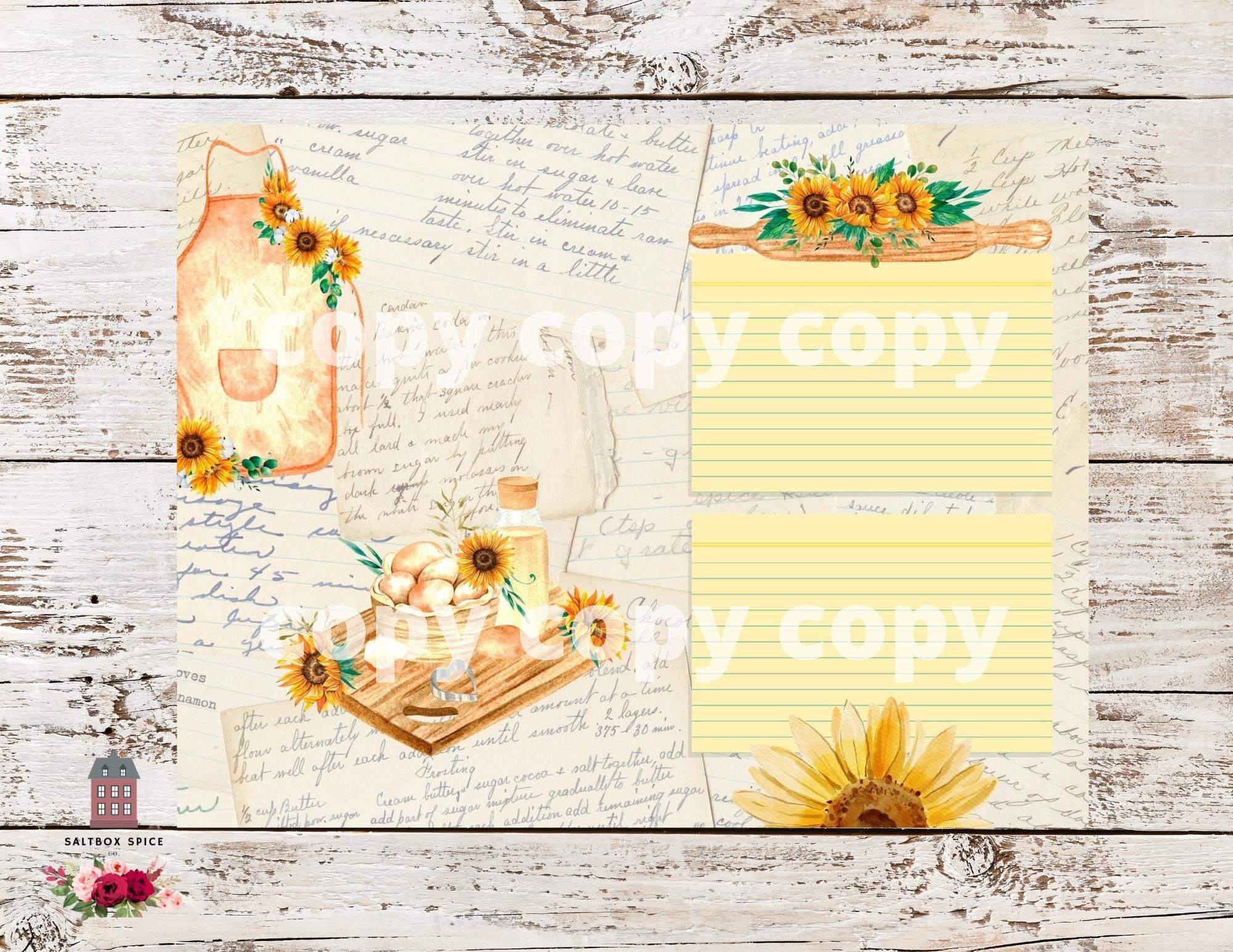 Cooking Memories With Mom Printable Journal, Mothers Day Gift, Project ...