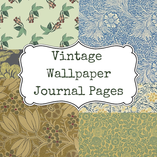 1930s Vintage Wallpaper - Etsy