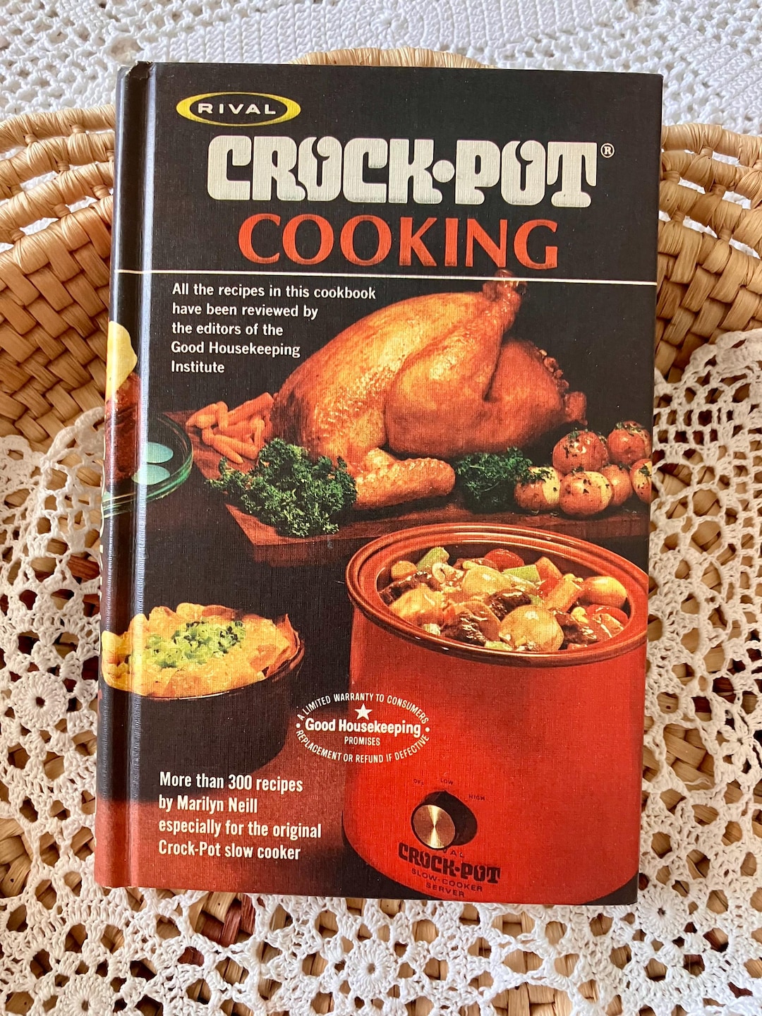 Rival Crock Pot Cooking, Vintage Cookbook, 1975, Slow Cooker Recipes ...