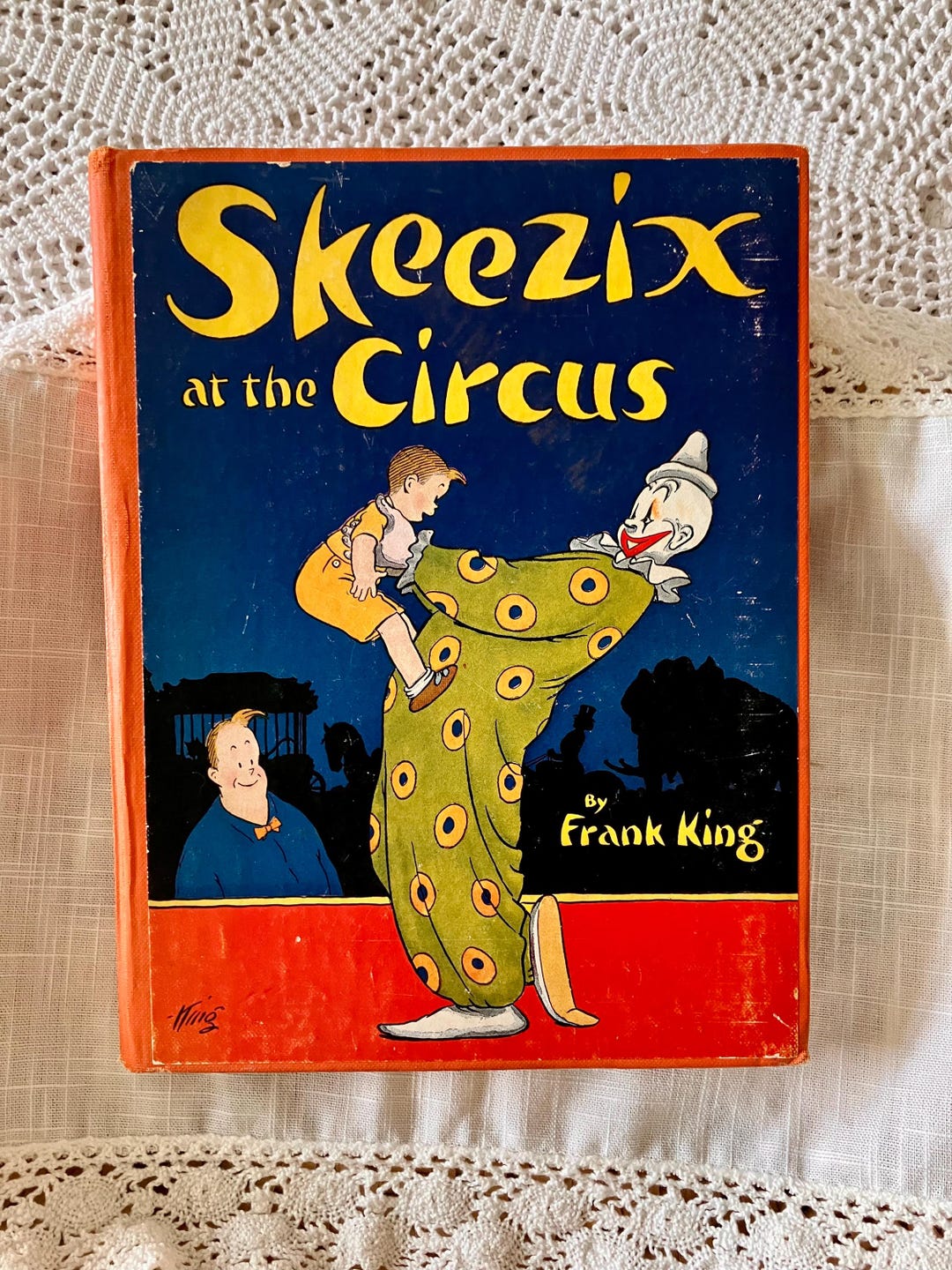 1926 First Edition Skeezix at the Circus Book by Frank King – Rare ...