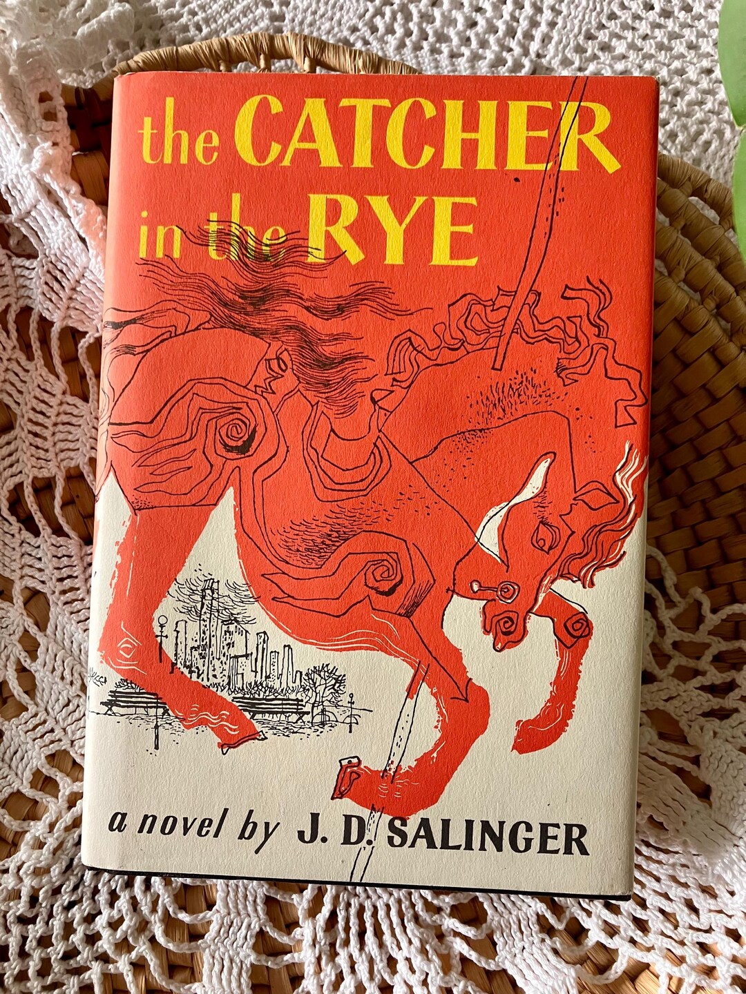 Vintage 1979 the Catcher in the Rye by J.D. Salinger - Hardcover With ...