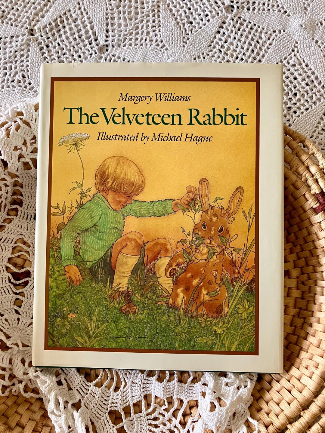 The Velveteen Rabbit, by Margery Williams, Vintage 1983 Children's Book ...