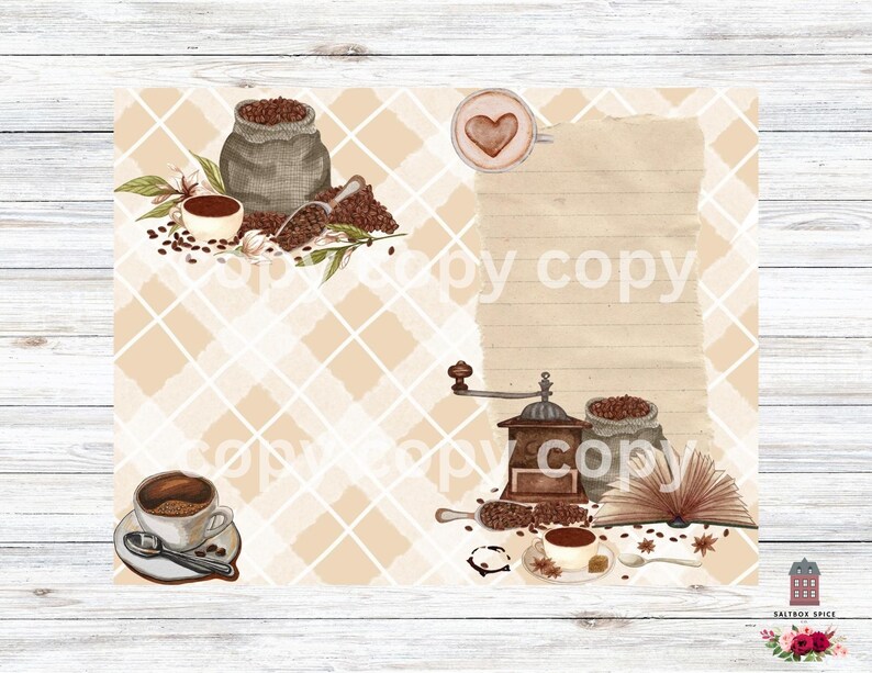 Cozy Coffee Journal Pages Printable Coffee Journal Printable - Etsy