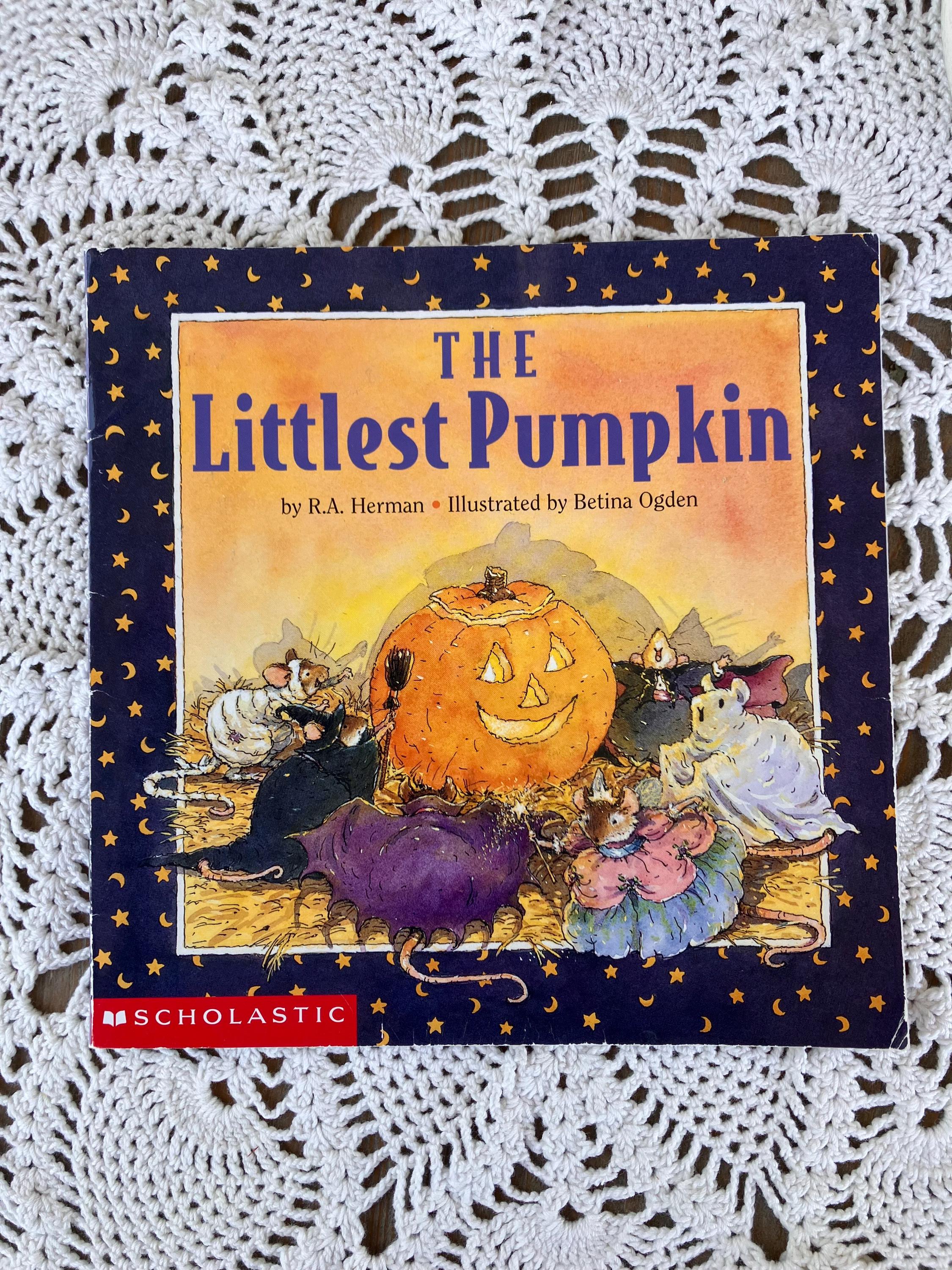 Vintage Halloween Children’s Book: the Littlest Pumpkin, First Edition ...