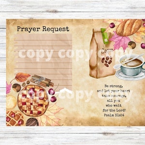 Fall Coffee and Scripture Journal Pages, Christian Fall Junk Journal, Cozy Fall Coffee ...