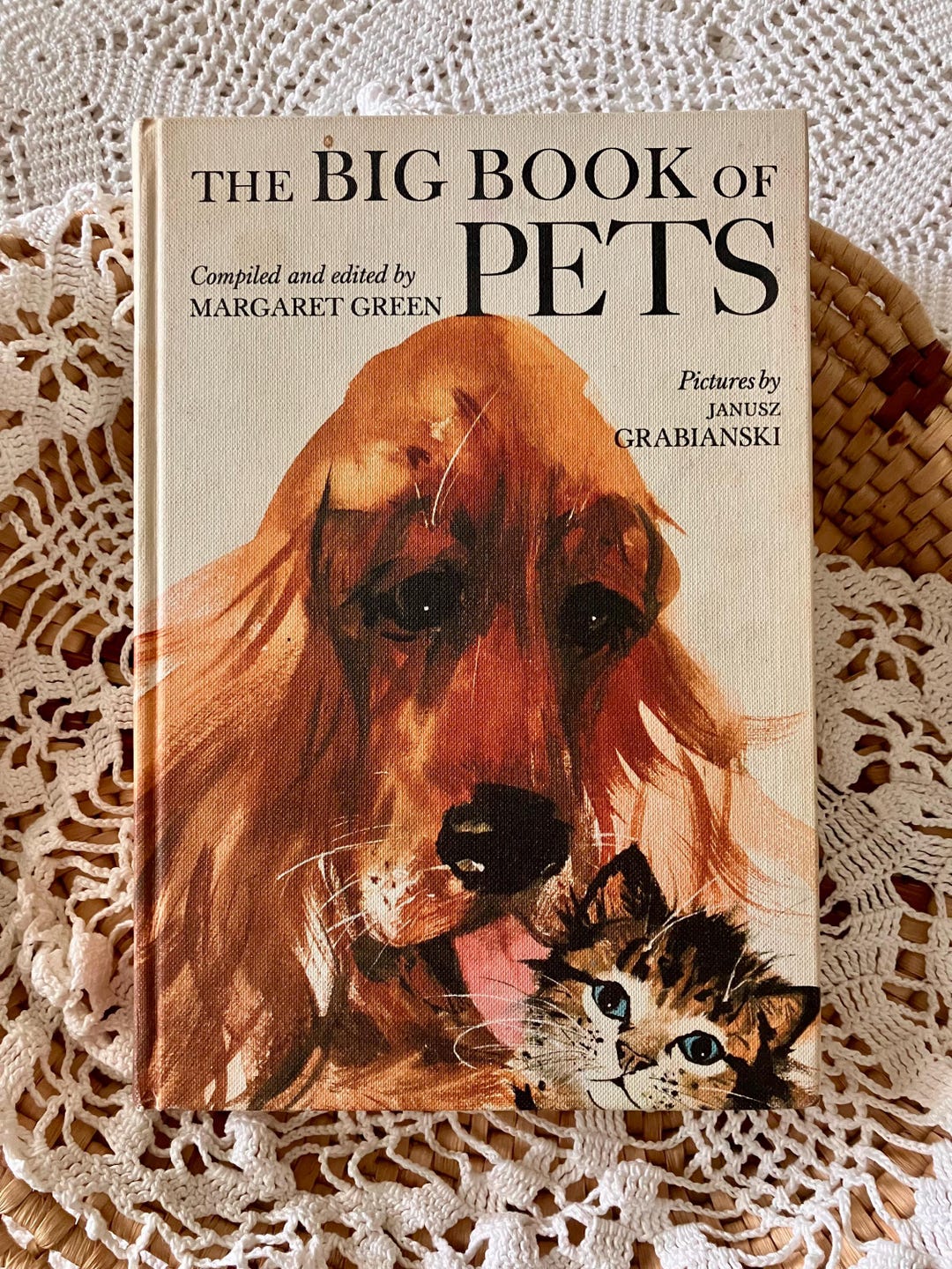 The Big Book of Pets, Margaret Green, Vintage 1966, Pictures By, Janusz ...